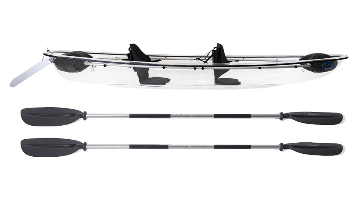 The Original Crystal Kayak® - #1 Rated Fully Transparent Kayak / Canoe ...