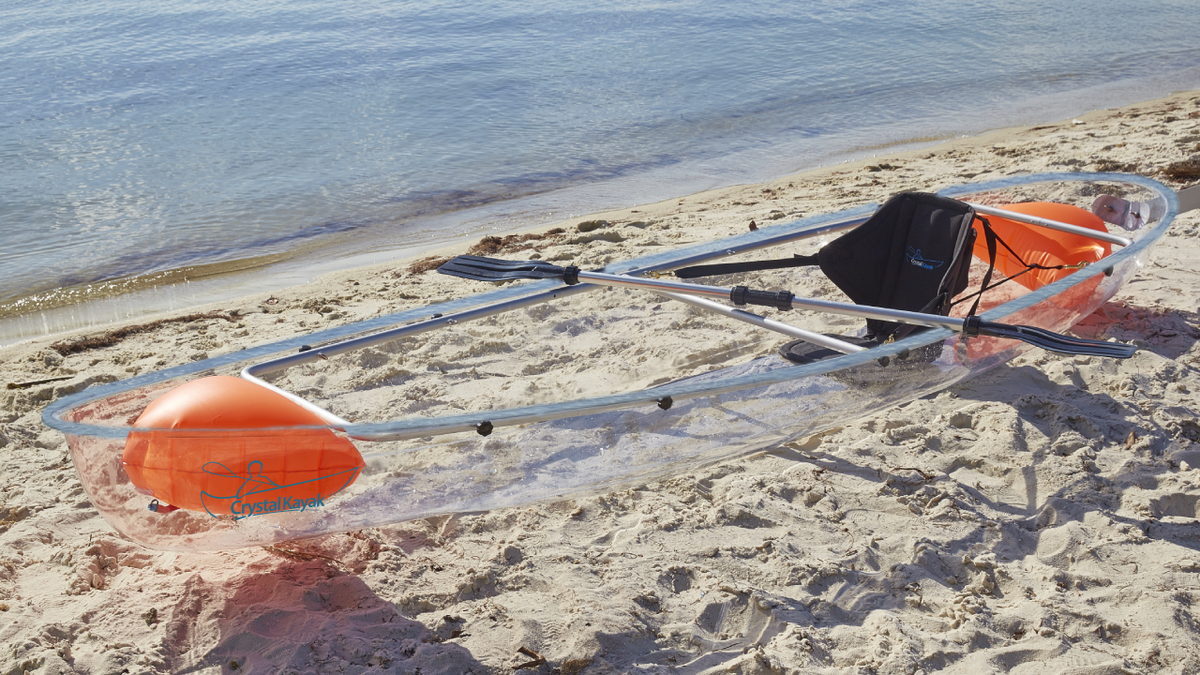 The Crystal Kayak® E-Series - Recreational Fully Transparent Kayak / C ...